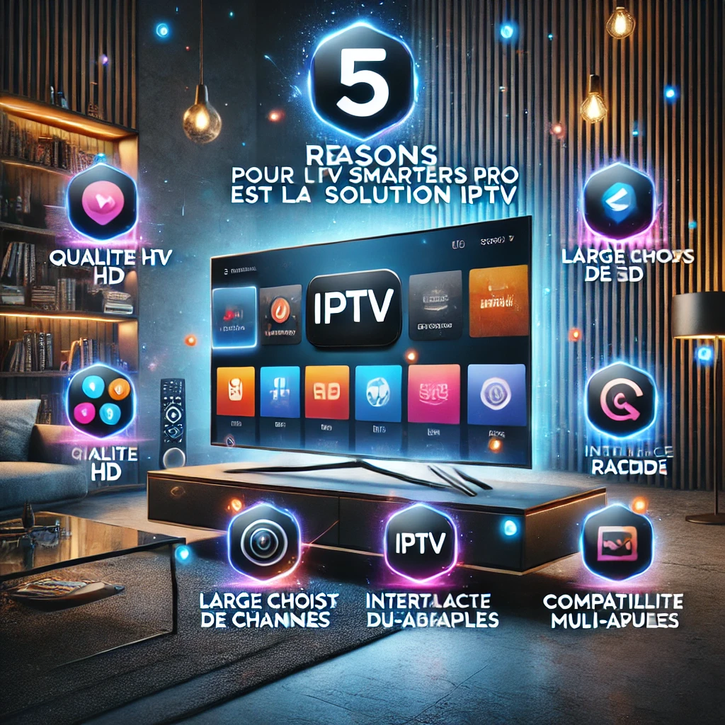 IPTVSmartersPro : Meilleure Solution IPTV 2025
